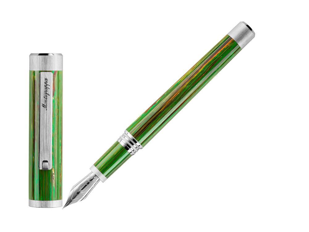 Montegrappa Zero Zodiac Virgo Fountain Pen, 14k, LE, ISZEZ-4P-G8 ...