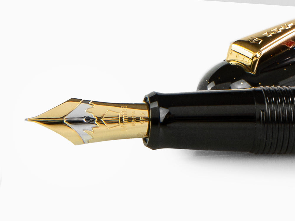 Namiki Yukari Kusu Dama Fountain Pen, Maki-e, Gold trim, FN-10M-KU ...