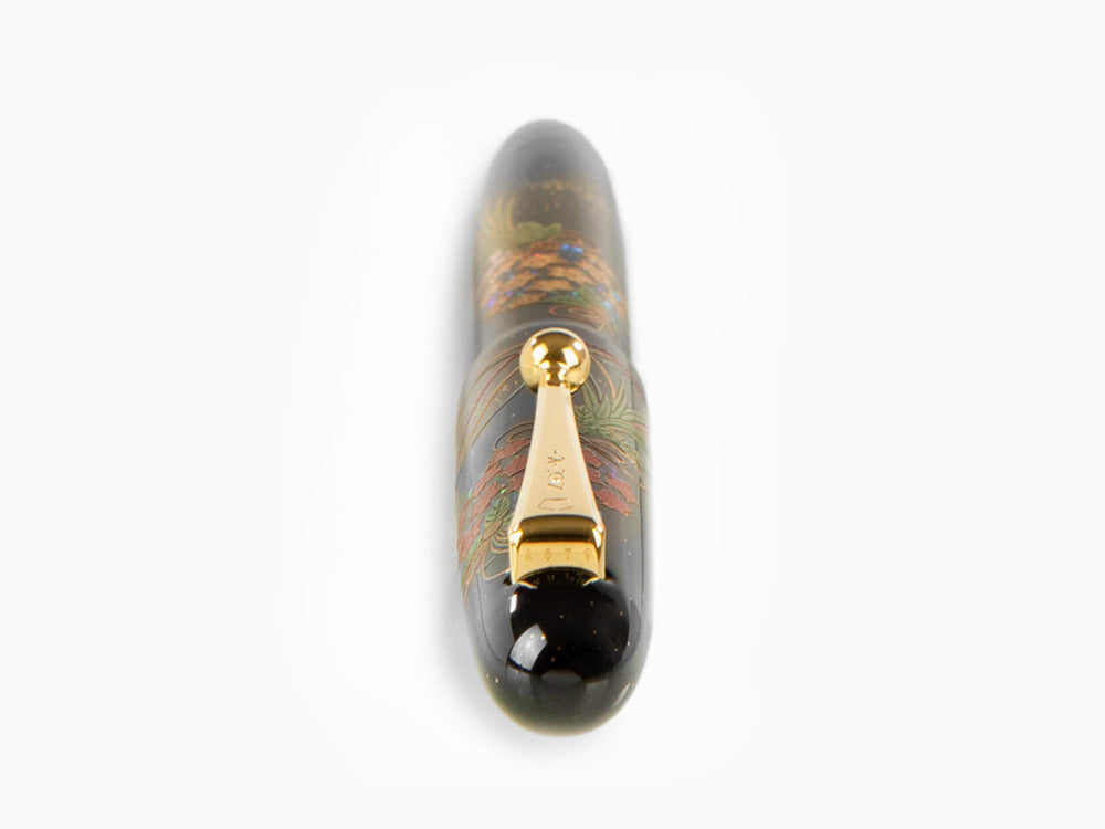 Namiki Yukari Kusu Dama Fountain Pen, Maki-e, Gold trim, FN-10M-KU ...