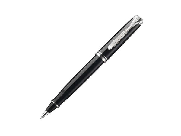 Pelikan Roller Pen Souverän R805 Black- Silver Plated, 926667 - Iguana Sell