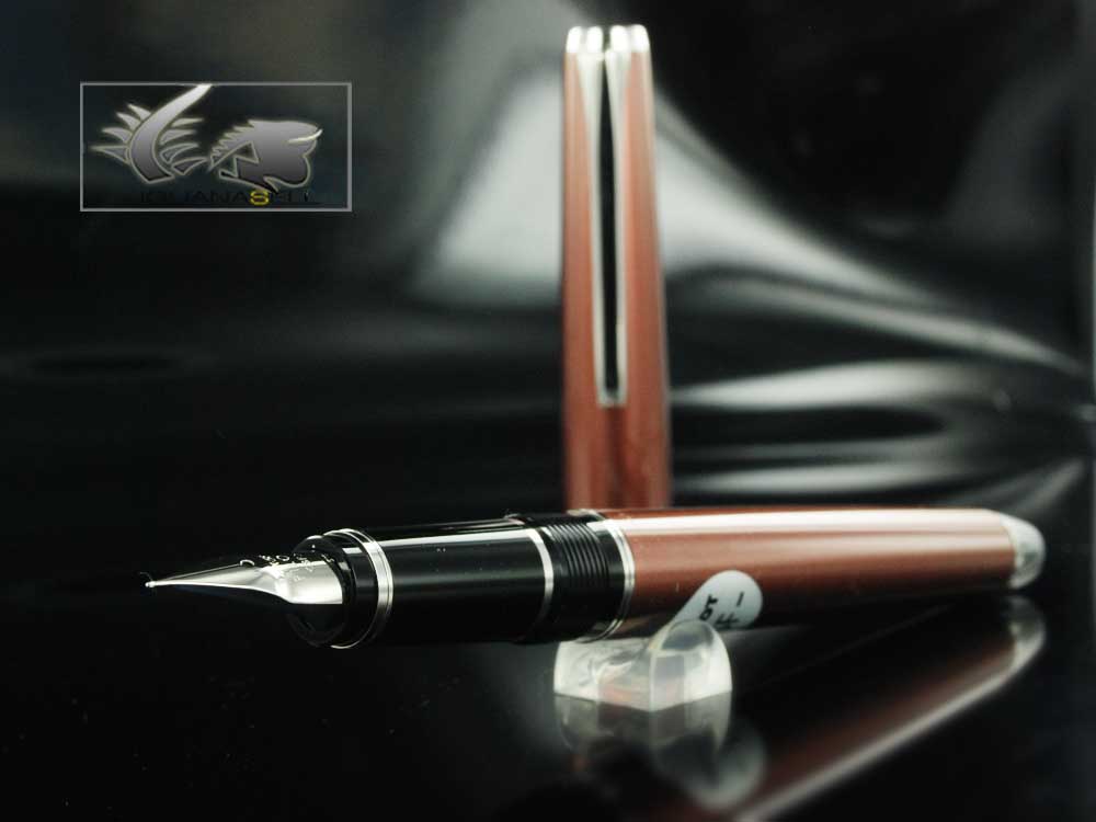 Pilot Falcon Fountain Pen with Flexible Nib - Brown 60672 - Iguana Sell